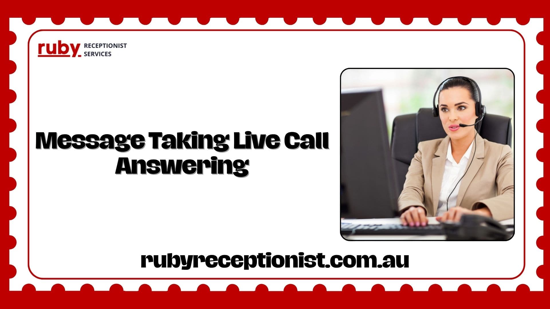 Message Taking Live Call Answering | Ruby Receptionist